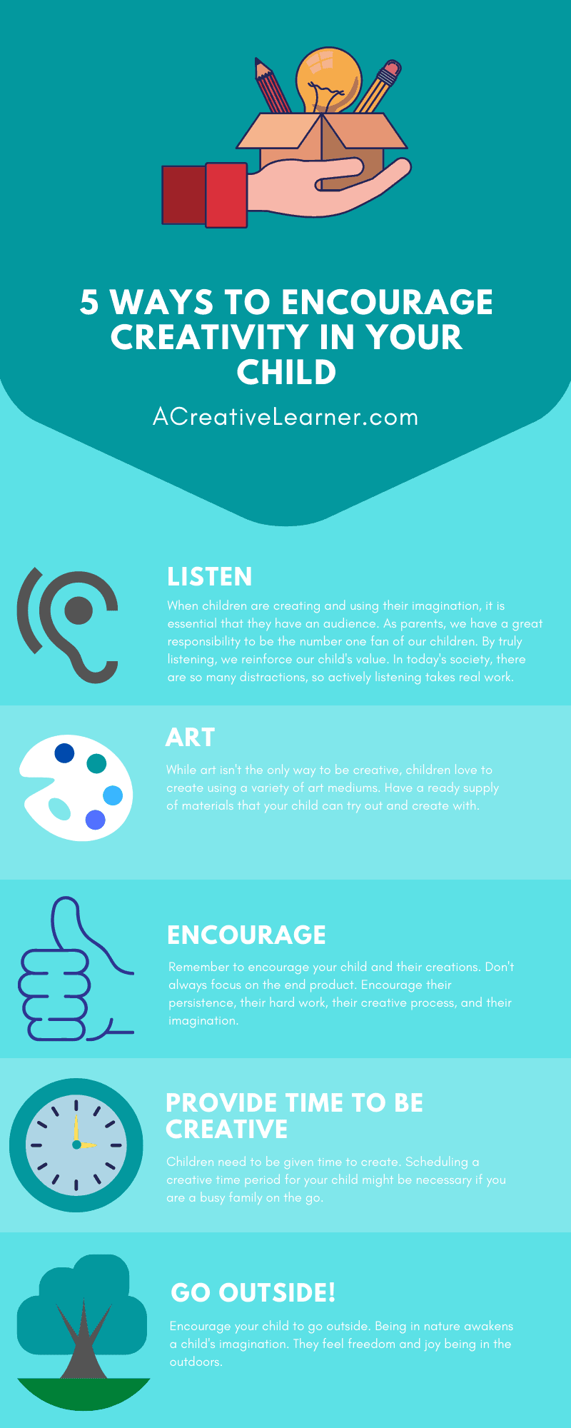 5 Simple Tips for Adding Creativity to Your Homeschooling day