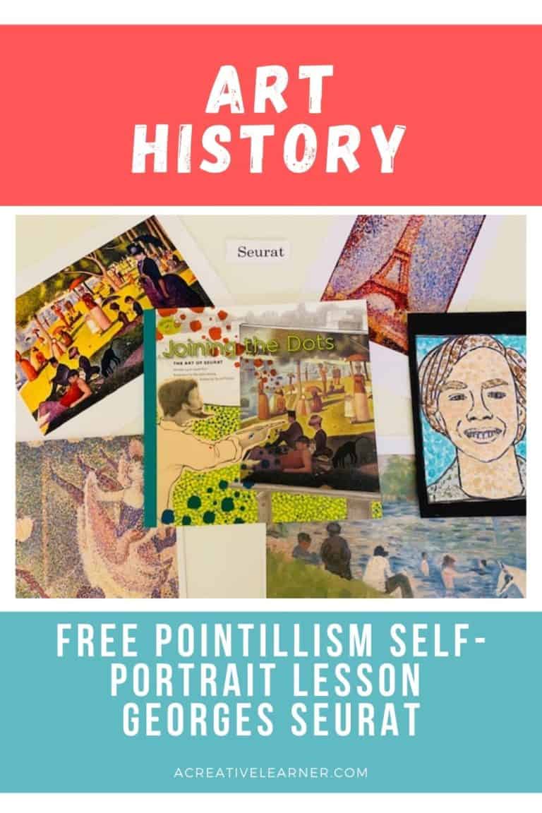 Pointillism for Kids- A Georges Seurat Art History Lesson